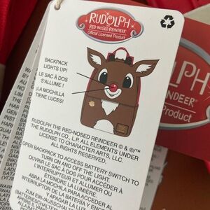 Loungefly | Bags | Loungefly Rudolph The Red Nose Reindeer Mini ...